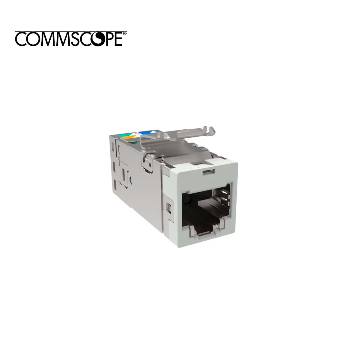 AMP JACK CAT 6A GRIS